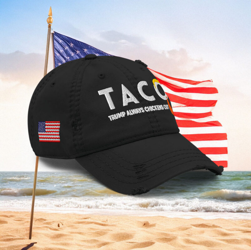 TACO Trump Always Chickens Out Cap