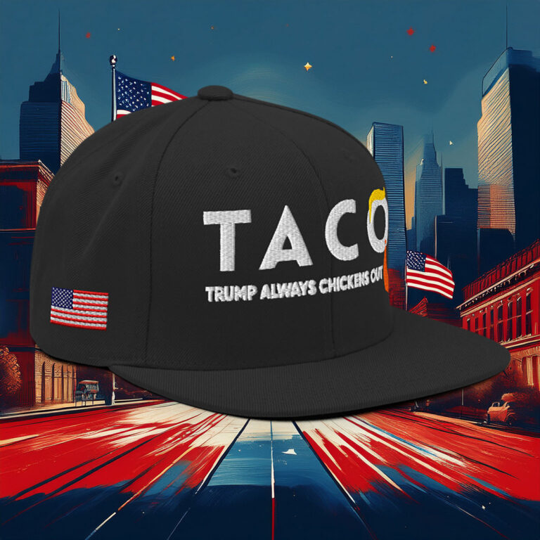 TACO Trump Always Chickens Out Cap